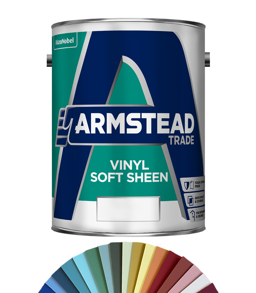 Armstead Trade Vinyl Soft Sheen 5L - Tinted Colour Match – Next Day Paint