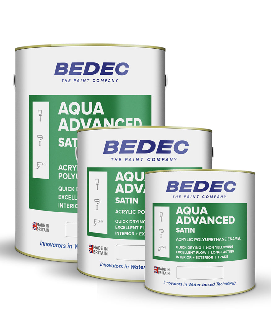 Bedec Aqua Advanced Paint Satin – Next Day Paint
