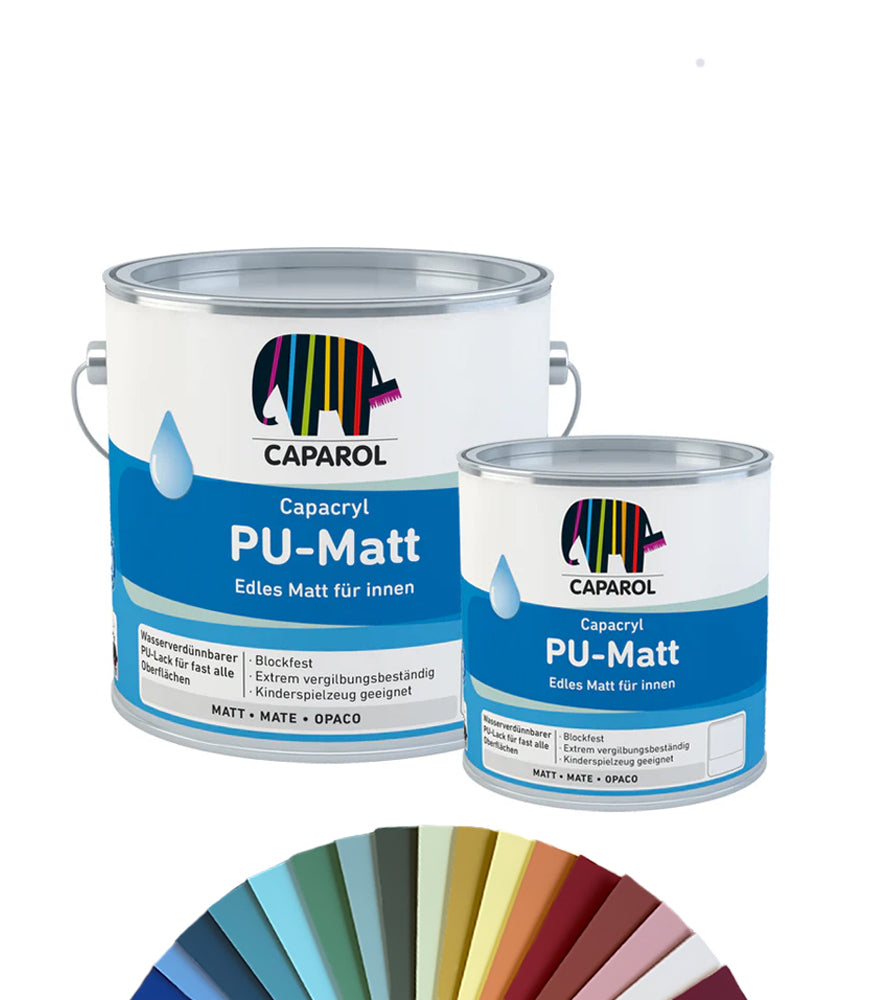 Caparol Capacryl PU Matt Paint - Tinted Colour Match – Next Day Paint