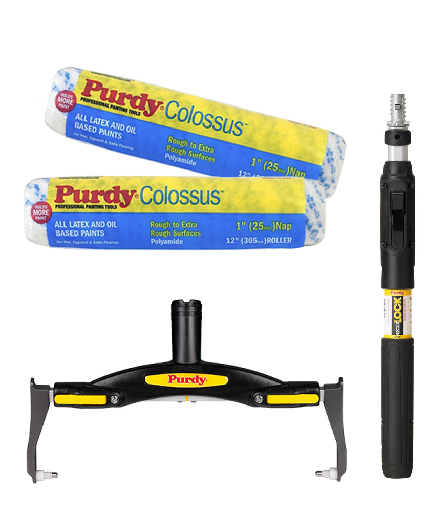 Purdy Colossus 4 Pieces Roller System Kit - 12 Inch – Next Day Paint