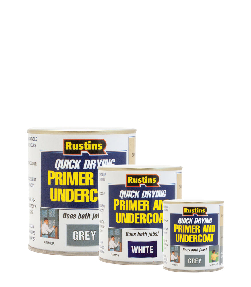 Rustins Quick Drying Primer and Undercoat – Next Day Paint