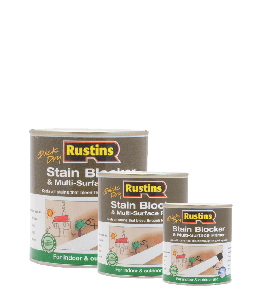 Rustins Quick Dry Stain Blocker & Multi Purpose Primer – Next Day Paint