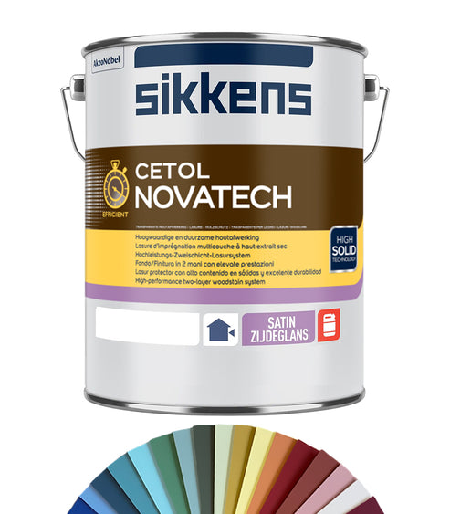 Sikkens Cetol Novatech Semi Gloss Woodstain - Tinted Colour – Next Day ...
