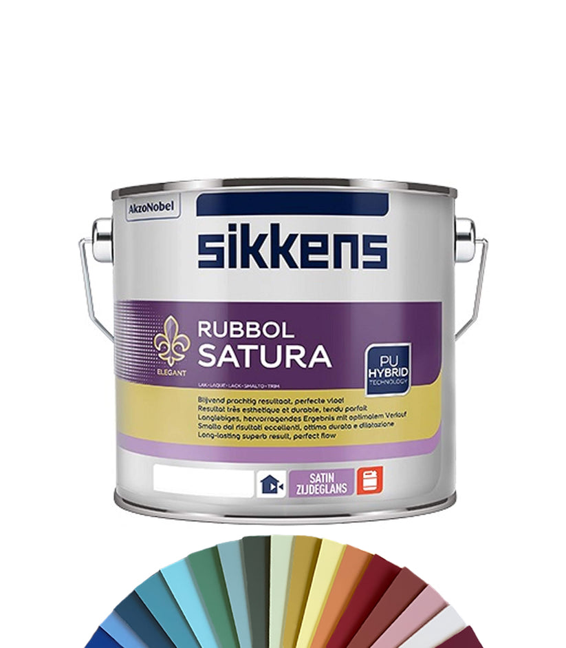 Sikkens Rubbol Satura Satin Paint - Tinted Colour Match – Next Day Paint