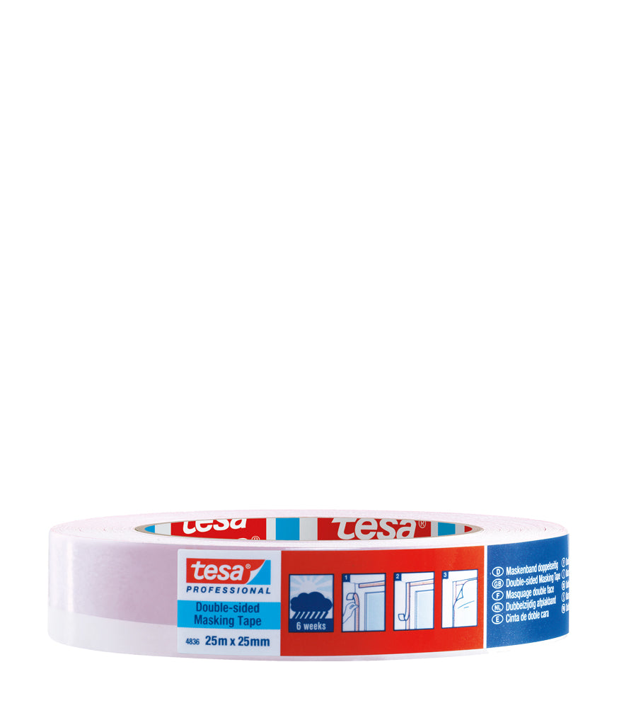 Tesa Professional 4836 Double-Sided Masking Tape - 25mm x 25m – Next ...
