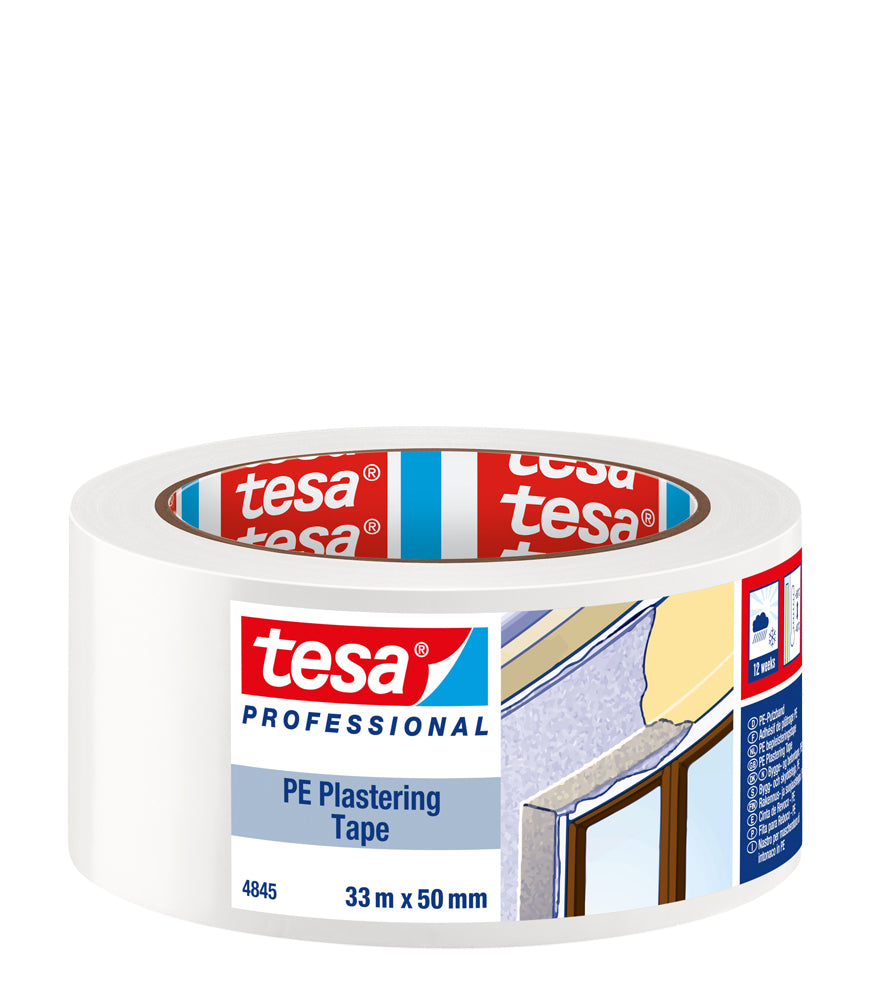 Tesa Professional 4845 Plastering Tape PE - 50mm x 33m – Next Day Paint