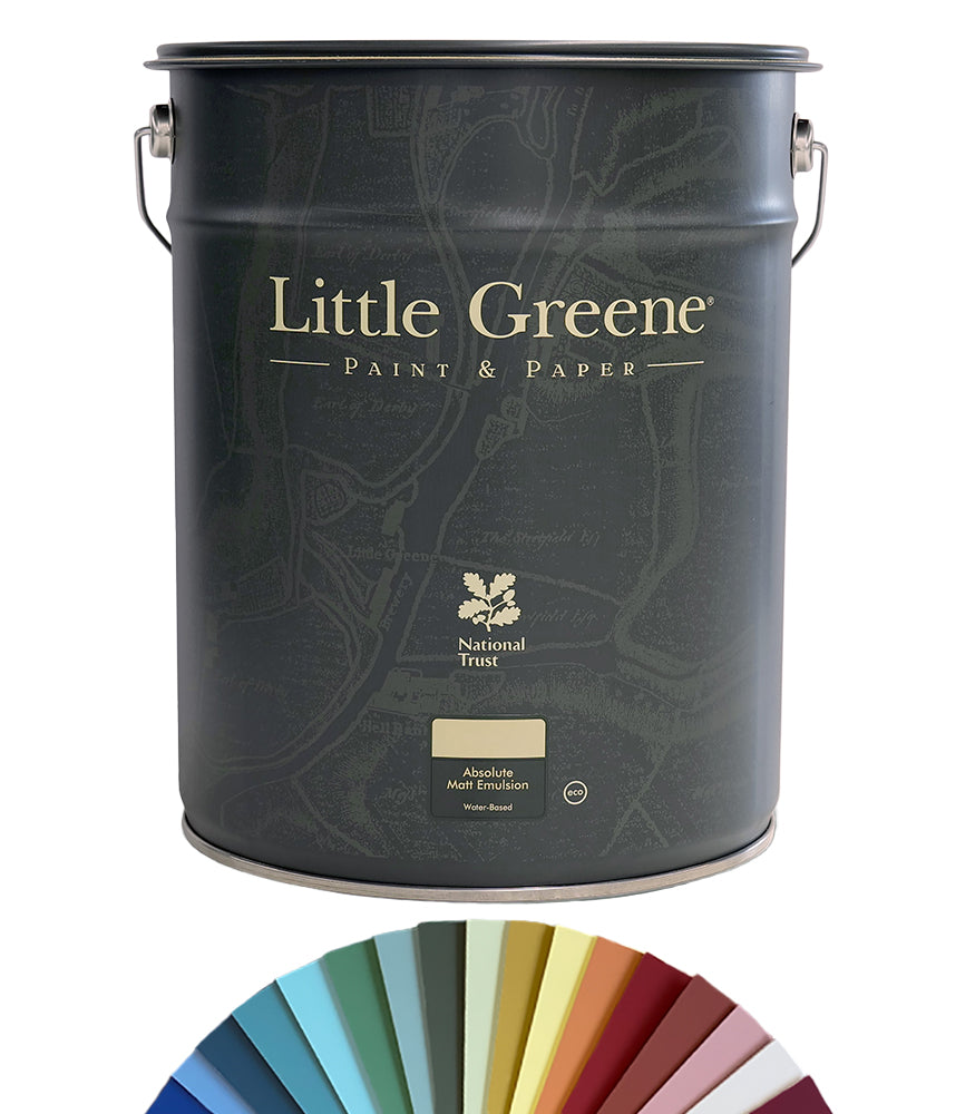 Little Greene Absolute Matt Emulsion Paint - Tinted Colour – Next Day Paint