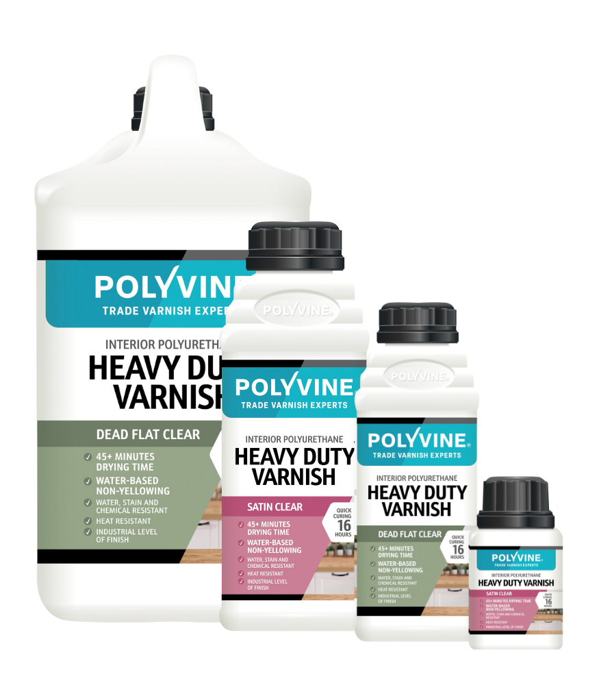 Polyvine Heavy Duty Wood Varnish – Next Day Paint