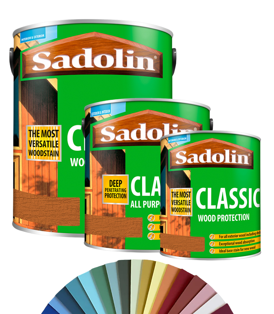 Sadolin Classic All Purpose Woodstain - Tinted Colour Match – Next Day ...