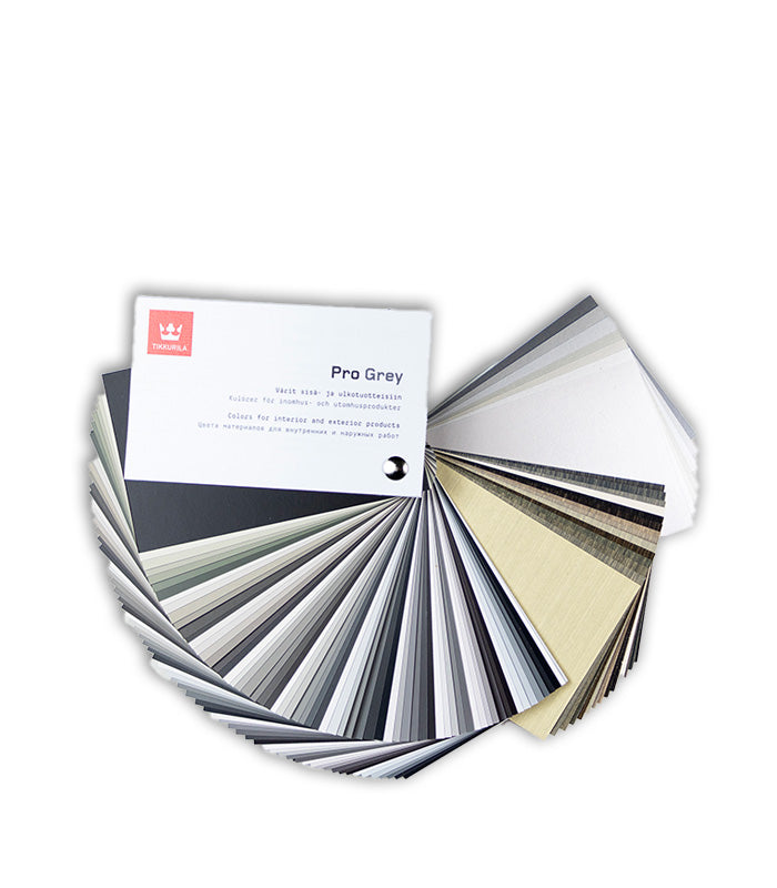 Tikkurila 'Pro Grey' Fan Deck – Next Day Paint